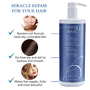 Brocato Cloud 9 Daily Restoring Conditioner, 32 Ounce, by Beautopia Hair