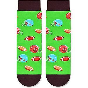 HAPPYPOP Boys Socks Girl Socks Football Socks Youth Boys Kids Football Socks, Gifts for Boys Girl Gifts Boys Football Gifts Gifts For Boys Who Love Football