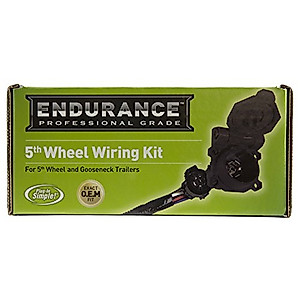Hopkins Towing Solutions 41157 Endurance 5th Wheel Wiring Kit, Black