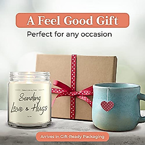 1OAK Vanilla Scented Candles Gifts for Women - Get Well Soon Gifts for Women - Sympathy Gift - Thinking of You Gift - Condolence Gift - Encouragement Gifts for Women - Cheer up Gifts for Women