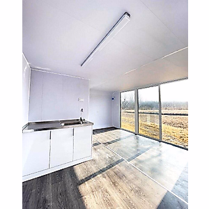 Modern Luxury Portable Prefabricated Pod Cabin, Galvanized Steel Outdoor Prefab House with Eco-Friendly Interiors and Smart Home Features, Perfect for Living and Studio Space