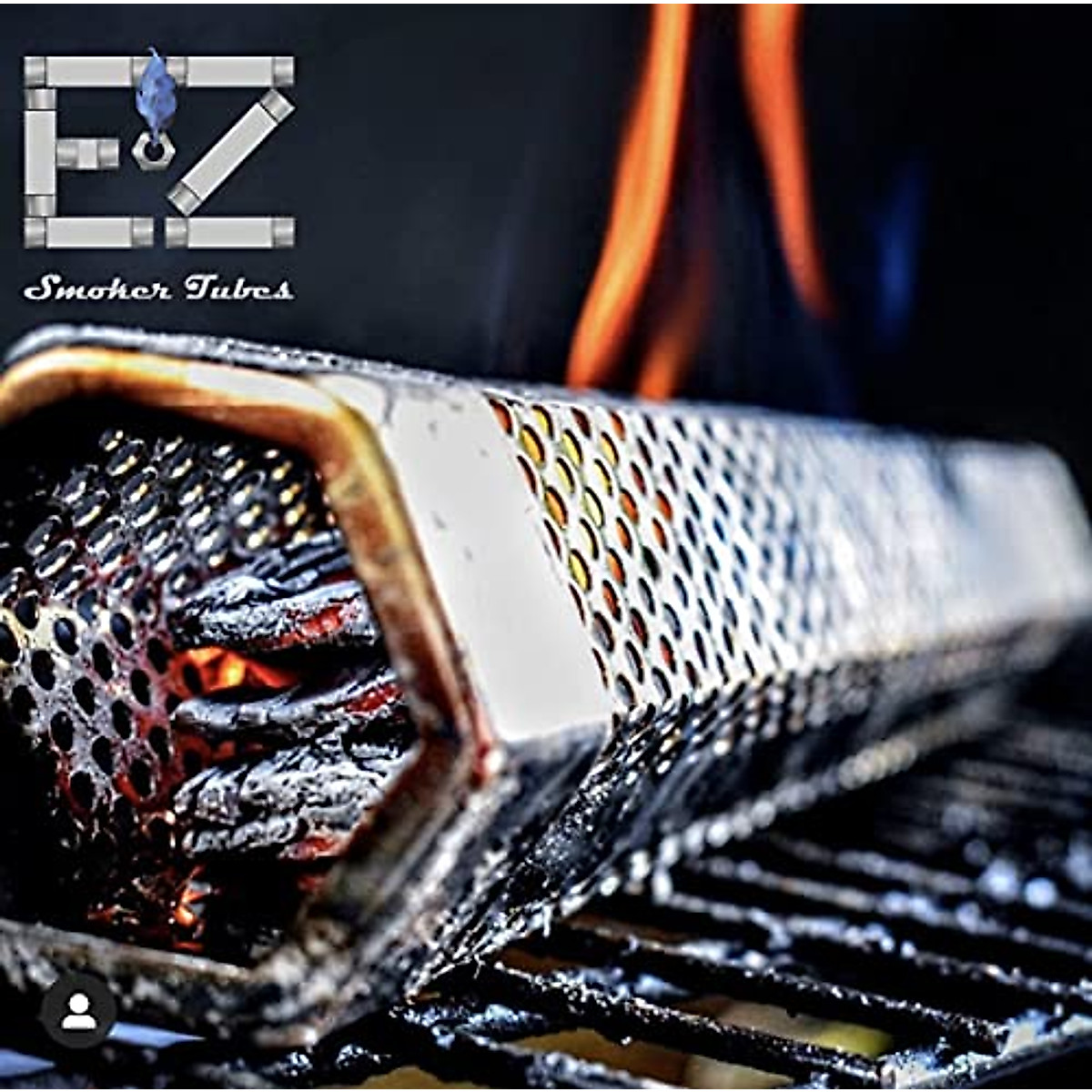 BBQFAM 12" EZ Smoker Tube, Stainless Steel BBQ Smoker Tube-Wood pellet tube, Smoker tube for gas grill, The Hexagonal Pellet Smoke Tube on Instagram and FB (1, 12")
