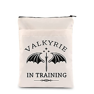 ACOSF Gift Fantasy Novel Inspired Gift Valkyrie in Training Book Sleeve for Valkyrie Fans Books Lover Gift
