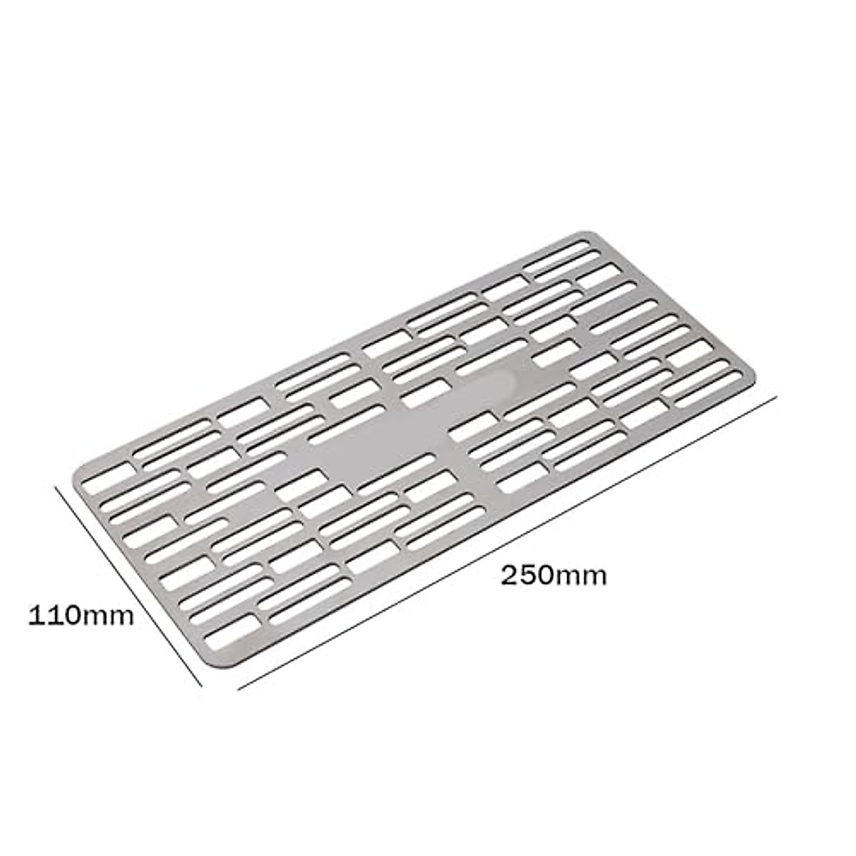 TAMYID Charcoal Grills, Grill Pan Lightweight Barbecue Tray Portable Barbecue Net Gas Grill Barbecue Bracket for Outdoor BBQ
