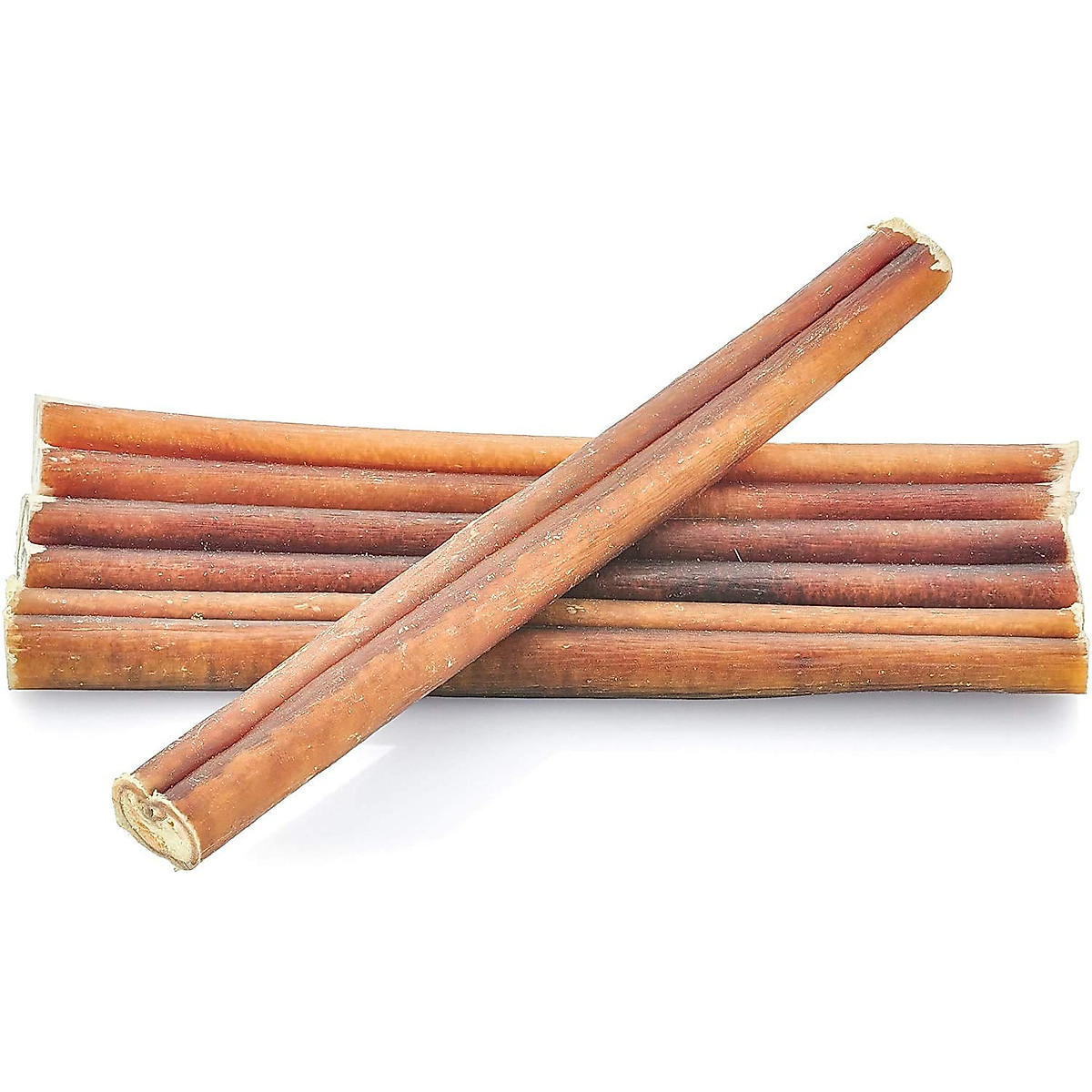 Barkworthies Odor Free Bully Sticks - 2 Pack (5 ct 6 inch) Premium Long Lasting, Protein-Packed, Grain Free Dog Treats and Dog Chews for Aggressive Chewers - Promotes Healthy Teeth for Dogs - E-Book