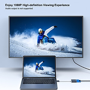 BENFEI 2 Pack USB C to VGA Adapter, Type-C(Thunderbolt 3/4) to VGA Adapter with iPhone 15 Pro/Max, MacBook Pro/Air 2023, iPad Pro, iMac, S23, XPS 17, Surface Book 3 and More[Aluminium Shell]