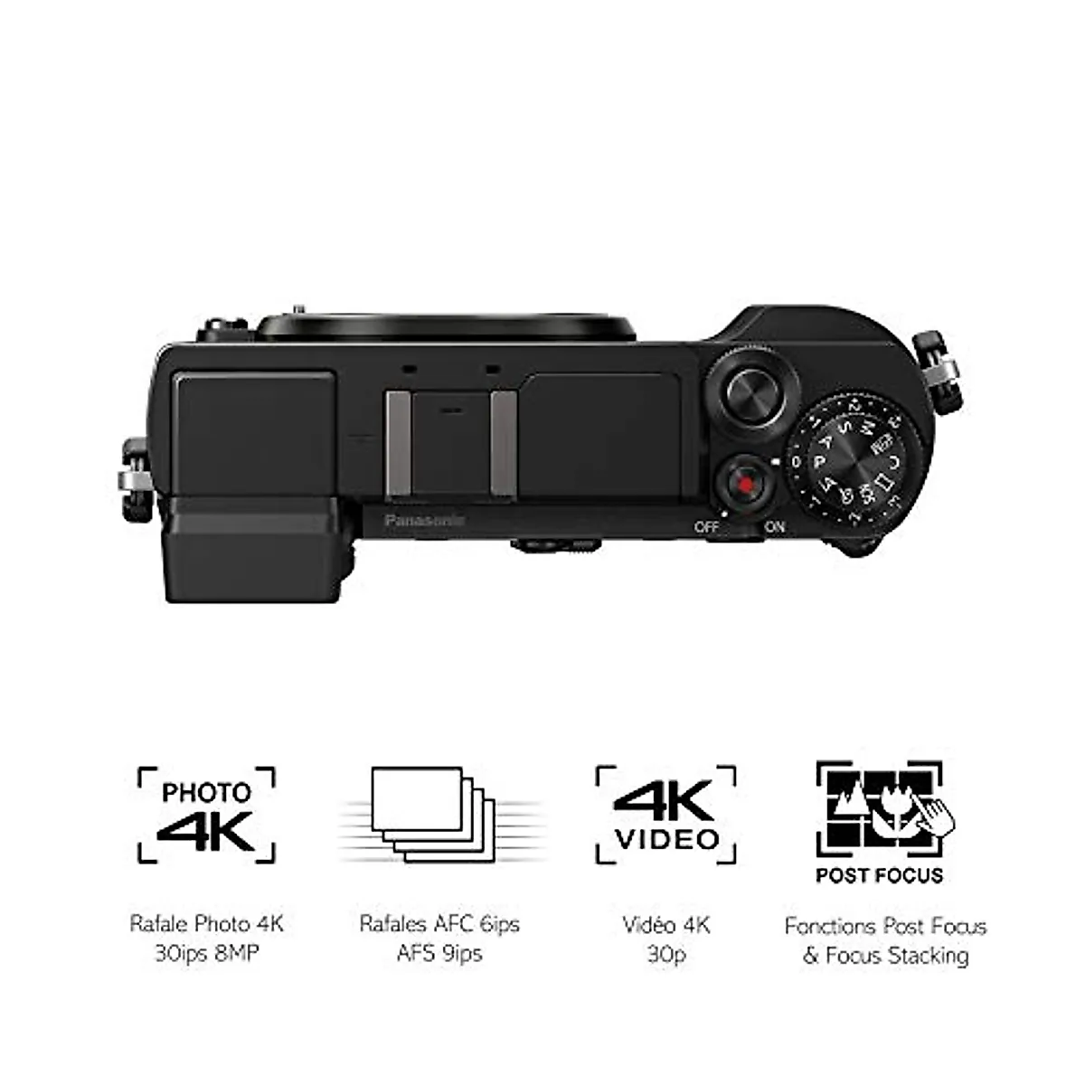 Panasonic Lumix DC-GX9 Mirrorless Micro Four Thirds Digital Camera Body Only Black (Kit Box)
