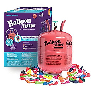 Balloon Time Jumbo 12" Helium Tank Blend Kit (18X16X12)