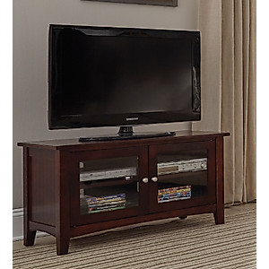 Alaterre Furniture Shaker Cottage 36" TV Stand, Cherry