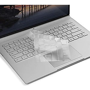 Premium Ultra Thin Keyboard Cover for Microsoft Surface Laptop 2 2018, Surface Laptop 2017, Surface Book 3/2/1 13.5 and 15 inch, Surface Laptop Accessories(NOT Fit for Surface Laptop 3), US Layout