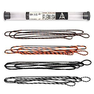 D97 Bow String Replacement for Traditional Longbow and Recurve Bow Bowstring by Lightning (Khaki, AMO 60")