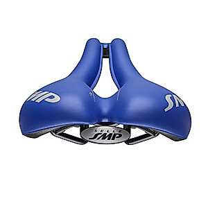 Selle SMP TRK Saddle Large - Matt Blue, Long 272 mm - Wide 177 mm