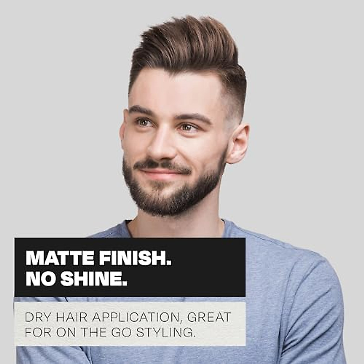 THESALONGUY Talc Matte Styling Powder | Medium Hold/No Shine | Add Volume, Texture, & Definition | Hand Crafted for all Hair Types | Lightweight Style