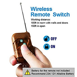 XYZ INVT 2500W Pure Sine Wave Inverter 24v to 110V 120V AC with Wireless Remote Switch, 5000 watt Surge, Power Inverter for Truck, RV Car Camping, Solar System, Grid Off.