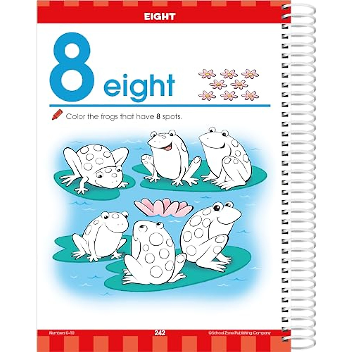School Zone - Big Preschool Workbook - 320 Spiral Pages, Ages 3 to 5, Colors, Shapes, Numbers, Early Math, Alphabet, Pre-Writing, Phonics, Following Directions, and More (Big Spiral Bound Workbooks)
