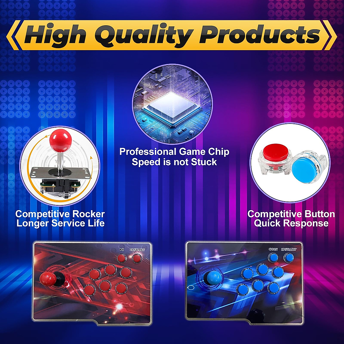 Akaxi Pandora Box Console 29800 Arcade Games in 1,Retro Game Machine for TV PC Projector, Supports Up to 4 Players, Full HD Output, Search, Save, Hide, Favorites List (29800 Games Separate)