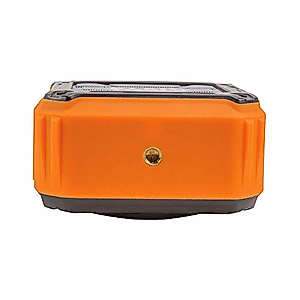 Klein Tools AEPJS1 Bluetooth Speaker, Wireless Portable Jobsite Speaker Plays Audio and Answers Calls Hands Free, IPX5, Worksite Ready