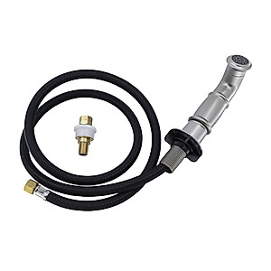 Danco, Brushed Nickel, Universal Decorative Side Spray and Hose, 1-Pack (89216), Pack of 1