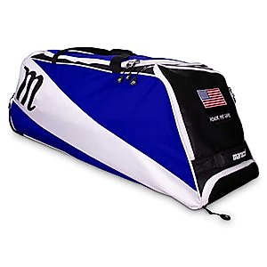 Marucci Wheeled Utility Bag, Royal Blue/White