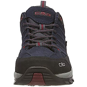 CMP Men's Low Rise Hiking Boots, Grey Asphalt Syrah 62bn, 6.5