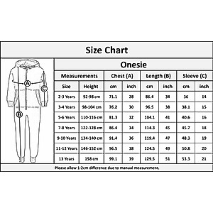 A2Z 4 Kids Girls Boys A2Z Onesie One Piece Super Soft Fleece Hooded Zip Up Jumpsuit - Fleece Onesie 250 Blue 9-10