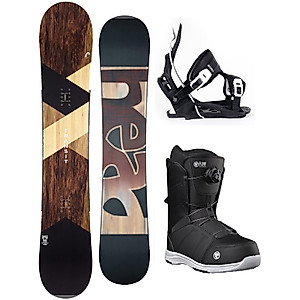 2023 Men's Head Transit 159 Wide Snowboard Package Flow Bindings BOA Boots (Boot Size 11)