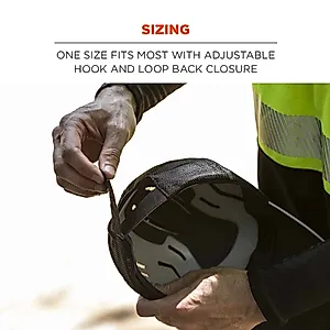 Ergodyne Skullerz 8946 Standard Baseball Cap with Bump Cap Insert, Black