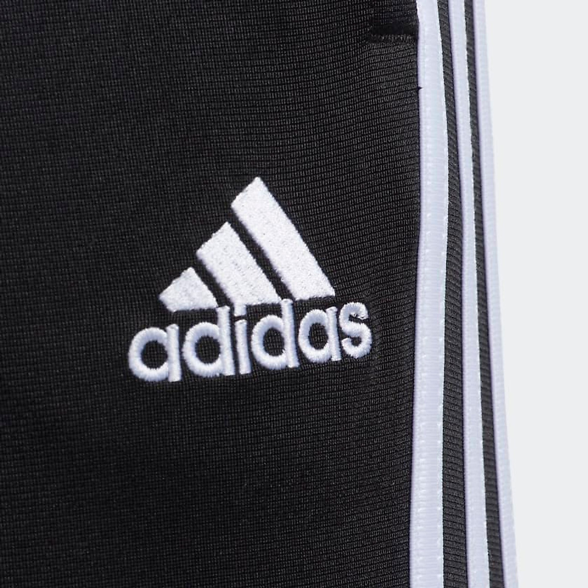 adidas boys Active Sports Athletic Tricot Jogger Track Pants, Iconic Black, Small US