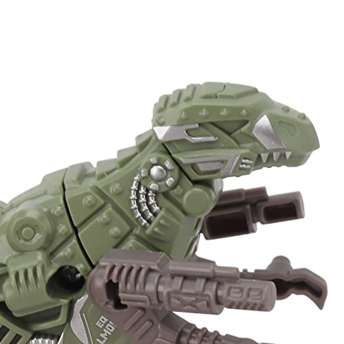 Transformed Dinosaur Robot, Improve Imagination Dinosaur Transformer Toy Safe 3 Shape Joint for Kids (Type B)
