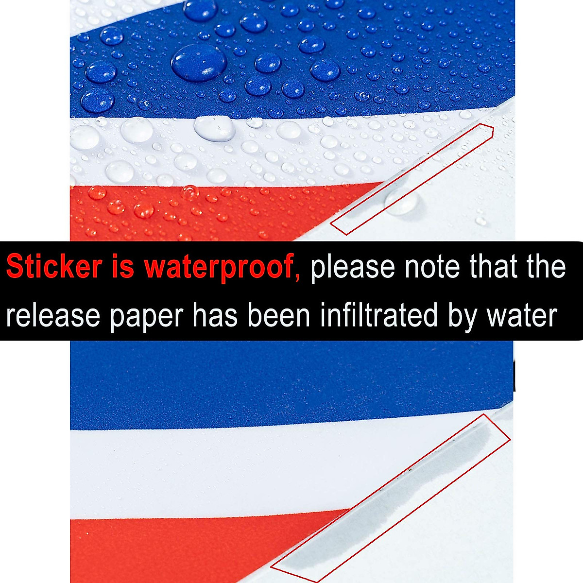Paileco Front Fender Side Scuttles Decal Graphics Sticker (Grunge Union Jack Flag) for R55 R56 R57