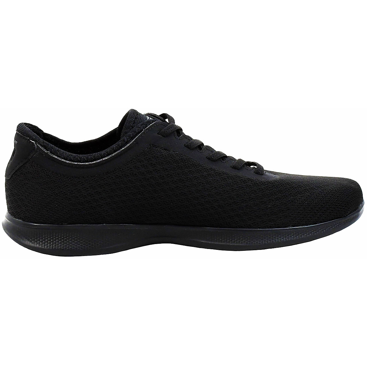 Skechers Women's Go Step Lite Dashi Walking Shoe,Black Mesh,9 M US