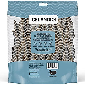 Icelandic+ Plus Herring Whole Fish Dog Treat 9-oz Bag