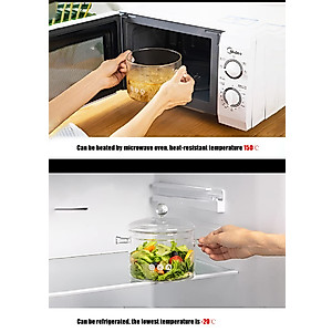 Glass Cooking Saucepan, Glass Saucepan with Cover, Glass Stovetop Pot, for Pasta Noodle, Soup, Milk, Baby Food (Diameter 14 binaural)