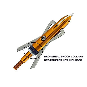 100 PCS High Performance Replacement Shock Collar O-Rings Broadheads Arrowheads