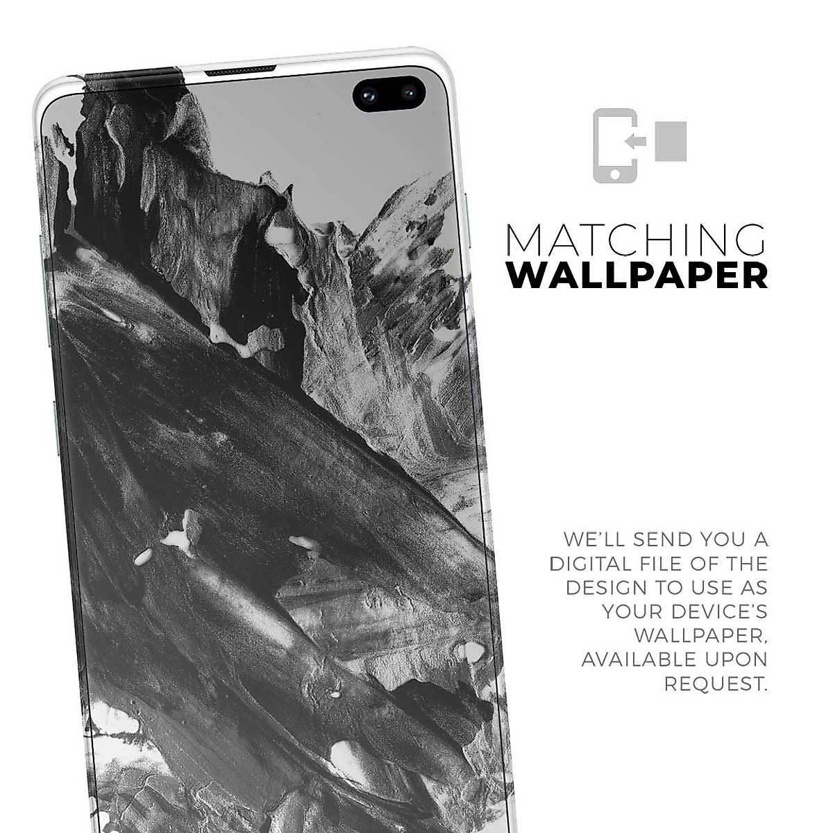 DesignSkinz Liquid Abstract Paint V59 Protective Vinyl Decal Wrap Skin Cover Compatible with The Samsung Galaxy S20 (Screen Trim & Back Glass Skin)