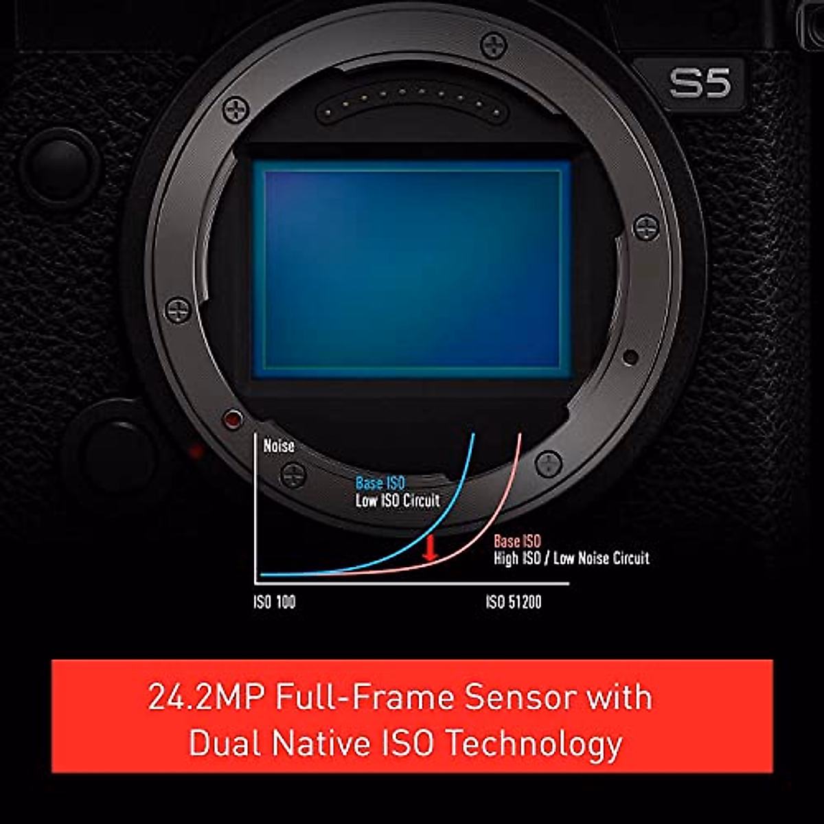 Panasonic LUMIX S5 Full Frame Mirrorless Camera, 4K 60P Video Recording with S 20-60mm F3.5-5.6 Lens Kit (DC-S5KK) + S 85mm F1.8 L Mount Interchangeable Lens (S-S85)