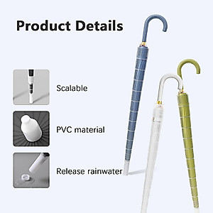 Scalable waterproof outdoor umbrella storage cover for 16 Ribs Umbrella