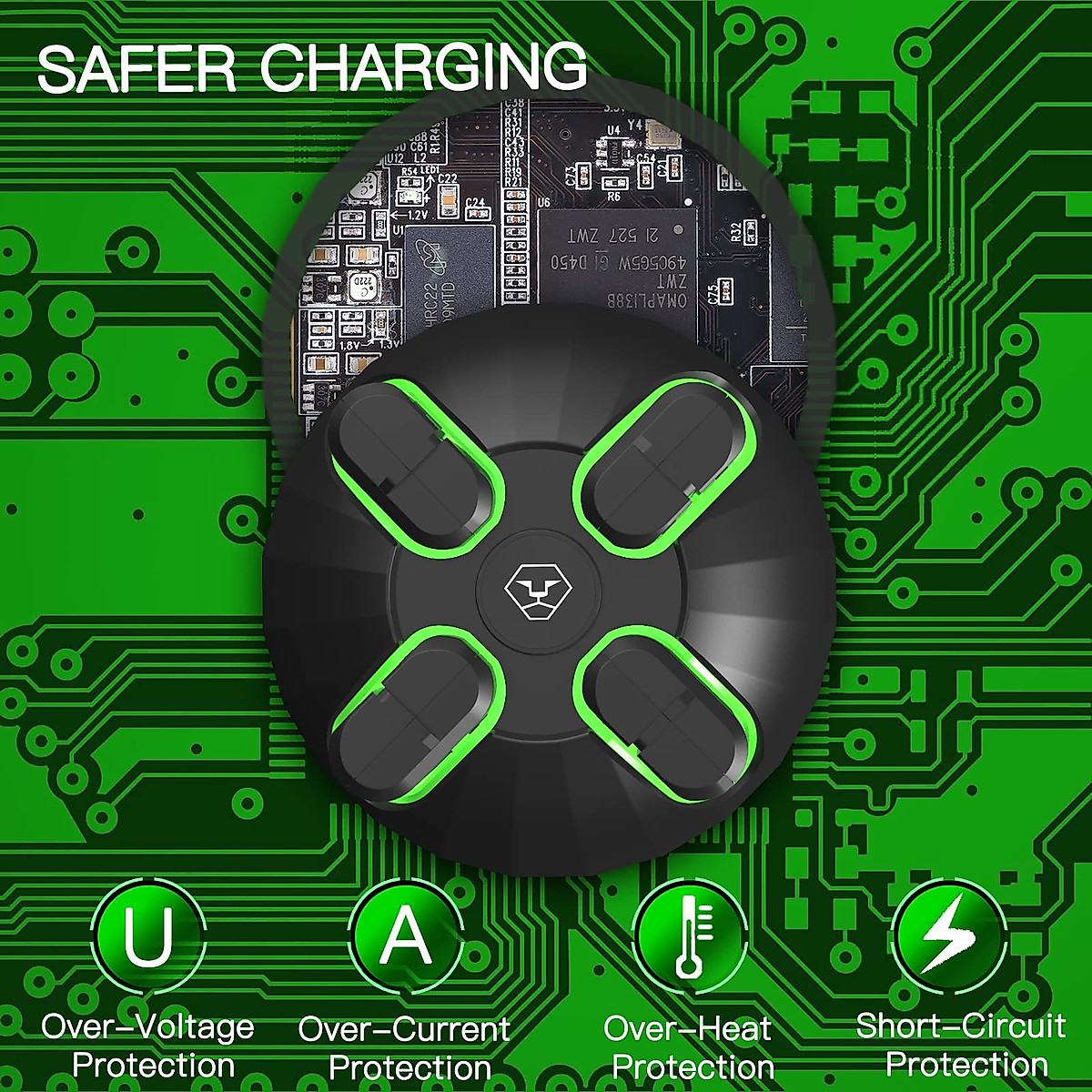 Jelava 4 x 1300mAh Xbox Controller Battery Packs, Compatible with Xbox Series X/Xbox Series S/Xbox One/Xbox One S/X/Elite Controller, Rechargeable Battery kit with 4-Slot Station & Type-C Cable