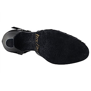 Very Fine Gabriella (2020) Womens Dance Shoes Ballroom Latin Salsa Tango Waltz Rhythm Swing Black Satin 2.5" Heel US 6.5 M