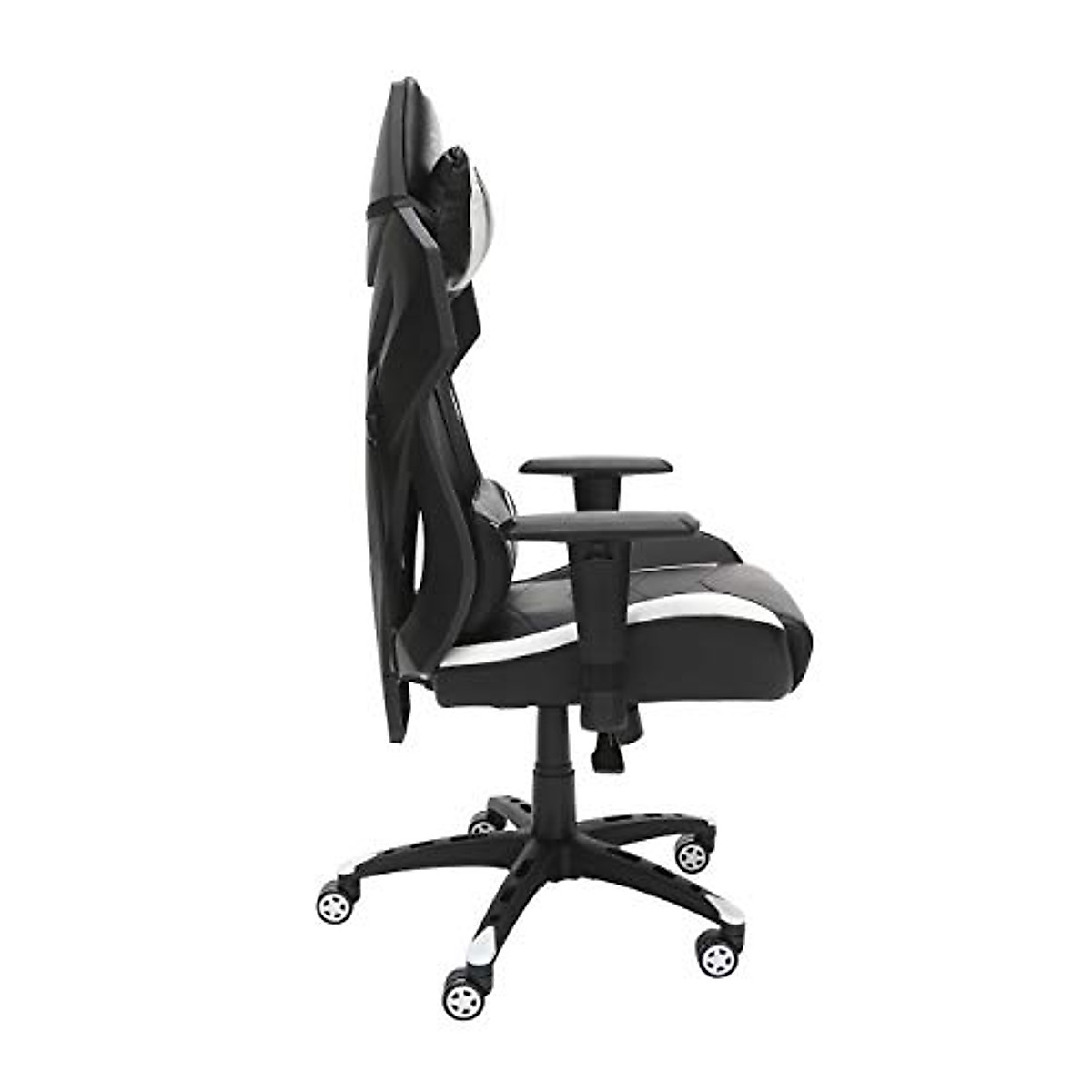 RESPAWN RSP-205 Racing Style Gaming Chair, Leather, White
