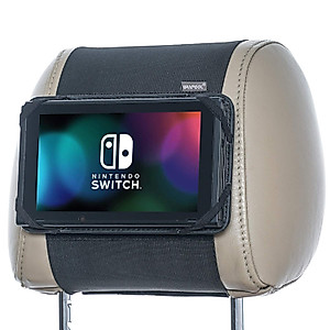 WANPOOL Switch Car Holder, Car Headrest Mount Holder Compatible with Game Switch and Other 7 Inch Tablets