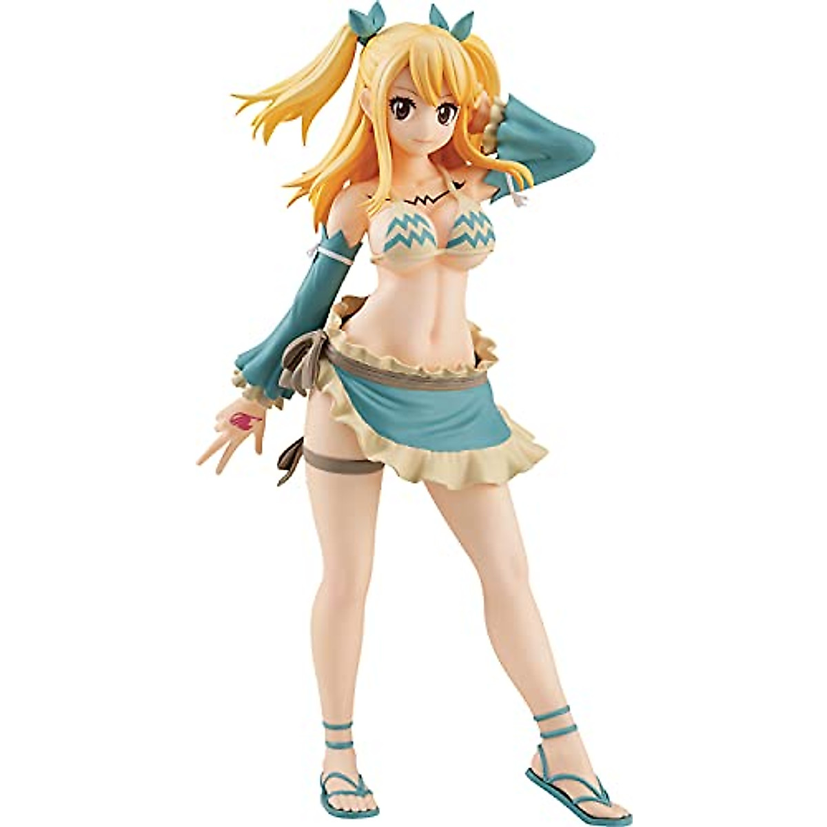 Good Smile Fairy Tail Final Season: Lucy Hearfilia (Aquarius Form Version) PVC Figure, Multicolor