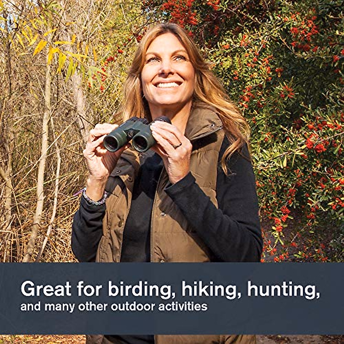 Celestron – Nature DX 8x42 Binoculars – Outdoor and Birding Binocular – Fully Multi-coated with BaK-4 Prisms – Rubber Armored – Fog & Waterproof Binoculars – Top Pick Optics