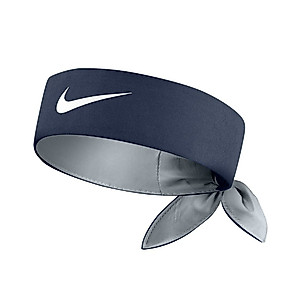 Nike Head Tie Headband (Midnight NAVY/White)