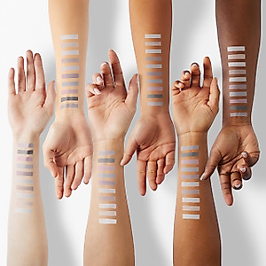 10 Colors Eyeshadow Palette, Wterproof Long Lasting High Pigment Eyeshadow Palette,Ultra-Blendable Smooth Matte Eye Makeup Palette,Naturing-Looking Nude Matte Eyeshadow with 2 Brush(Cement color)