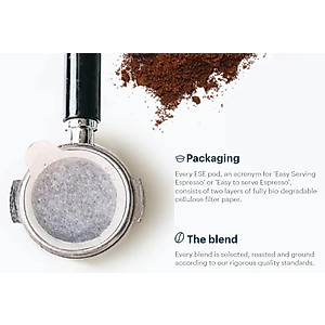 Lavazza: "Crema e Gusto" Pods (36 Individually Wrapped Pods) [ Italian Import ]