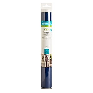 Cricut Premium Permanent Vinyl, Blue (12" x 48") - Compatible with Maker & Explore Machines, Long Lasting, UV & Water-Resistant, Indoor + Outdoor Projects