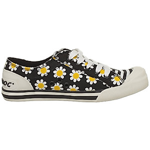 Rocket Dog womens Jazzin Sneaker, Daisy Black, 7 US