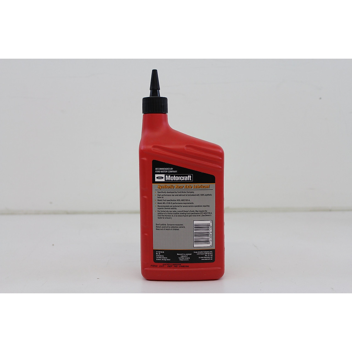 Ford Genuine Ford Fluid XY-75W140-QL SAE 75W-140 Synthetic Rear Axle Lubricant - 1 Quart