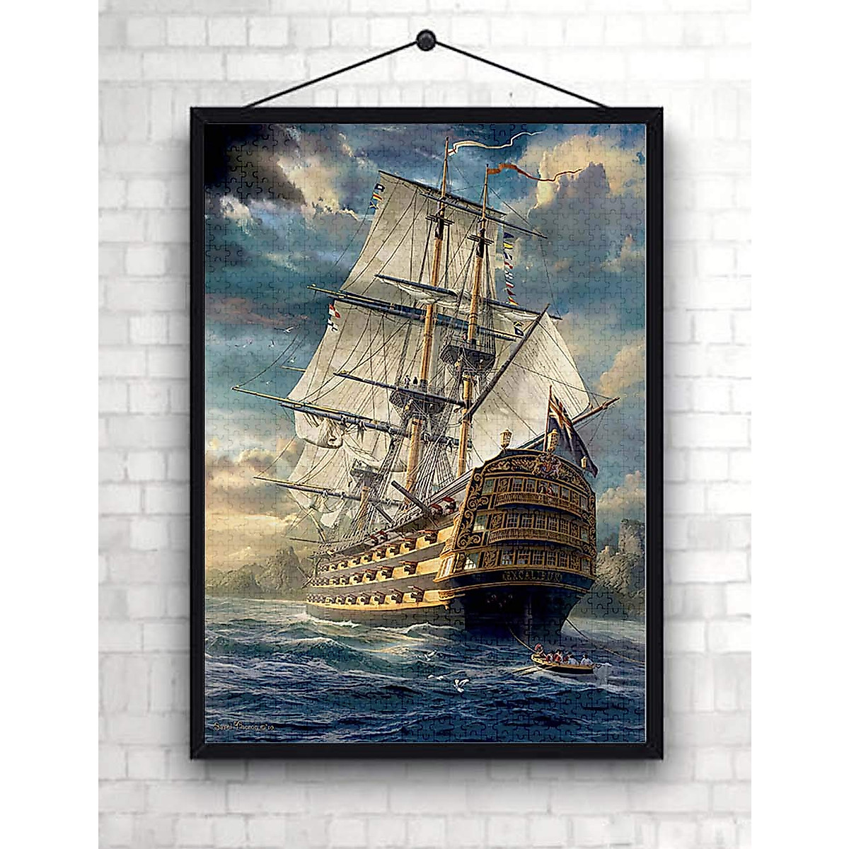 Dxles 1000 Piece Jigsaw Puzzle, The Great Voyage Puzzle for Adults and Kids Children Educational Toys (The Great Voyage)